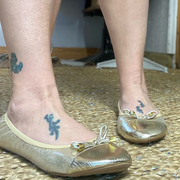 Talaria | Shoes | Talaria Gold Wedding Bride Bridesmaids Travel ...